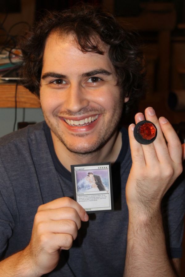 A Magic: the Gathering Wedding Proposal - Neatorama