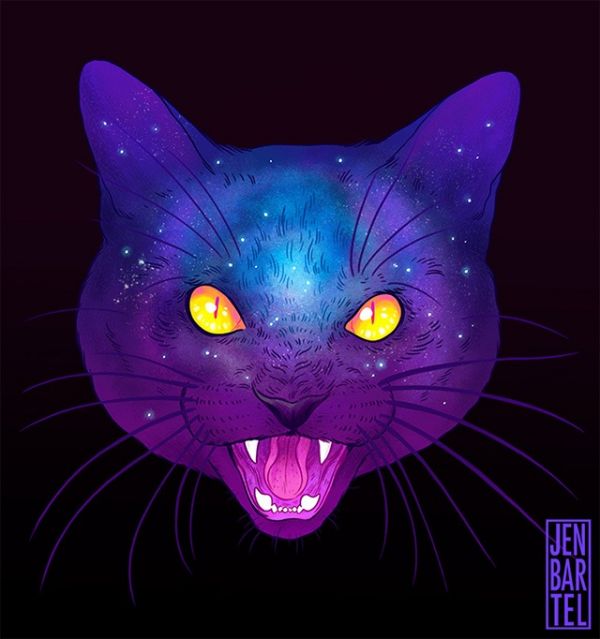 Space Out On These Galactic Cats - Neatorama