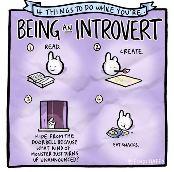 A Collection Of Comics That Introverts Will Totally Relate To - Neatorama