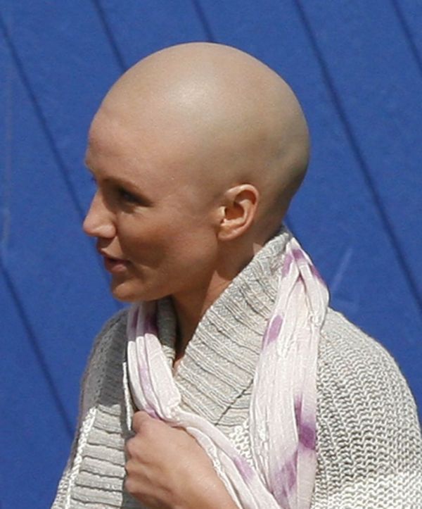 Bald Cap When Spirit Gum Becomes Tacky Flip And Gently Press Into 