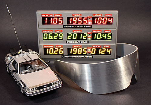 DIY Back To The Future Clock - Neatorama